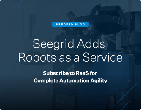 Seegrid Adds Robots as a Service (RaaS) Subscription Model
